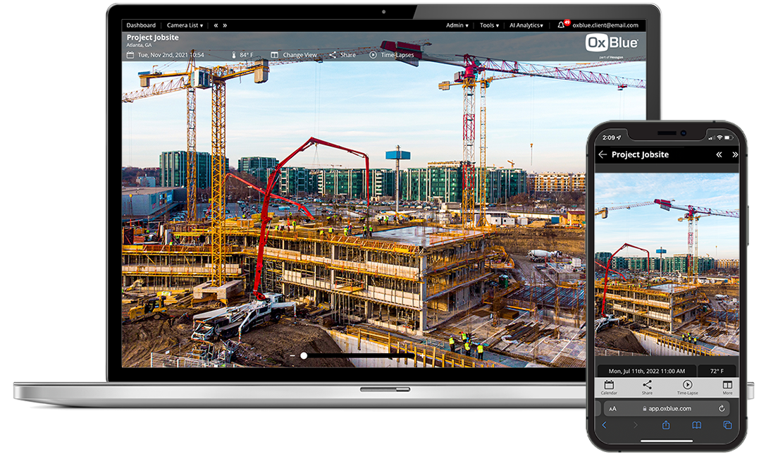 Wide-Angle Indoor Construction Camera | Indigo